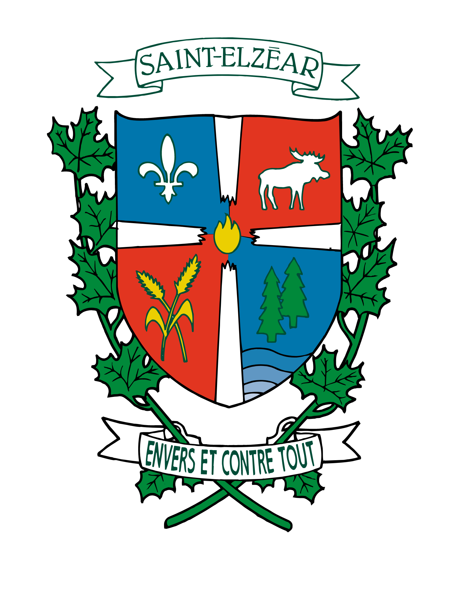 Armoiries – Saint-Elzéar-de-Témiscouata Village-Famille